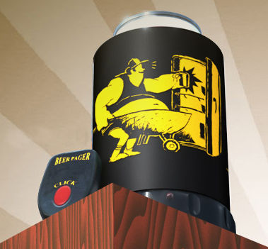 Remote Controlled Beer Pager - Brian's Belly